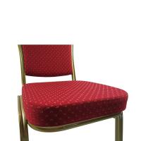 China Custom Stackable Wedding Dining Metal Banquet Chair For Event for sale