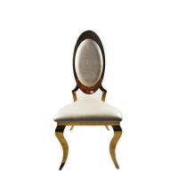 China Gold Stainless Steel Wedding Banquet Chair For Restaurant Hotel for sale