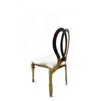 China High Density Foam Stainless Steel Chair With Sleek PU Cushion Living Room Furniture for sale