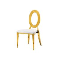 China Durable Stainless Steel Stackable Banquet Chair 1 Year Guarantee for sale