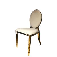 China Contemporary Square Stainless Steel Chair With Comfortable Armrest for sale