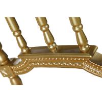 China Powder Coating Gold Chiavari Chairs For Weddings Soft Seat Fabric Foam for sale