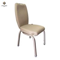 China Stacking Hotel Elegant Flex Back Banquet Chairs Fireproof 400kg Bearing Capacity for sale