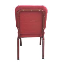 China Interlock Metal Stacking Church Chair  400KG Supporting Conference Room Chair for sale