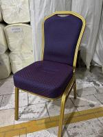 China Aluminum Stacking Gold Wedding Restaurant Banquet Chair Commercial Furniture for sale