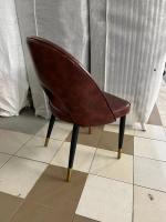 China Luxury Modern Nordic Style Back Rest Leather Chair Living Room Hotel Furniture for sale