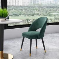 China Luxury Modern Nordic Style Back Rest Leather Chair Living Room Hotel Furniture for sale