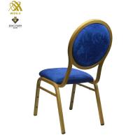China Durable Metal Banquet Chair With Steel Frame For Hotel Living Room for sale