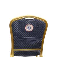 China Modern Iron Metal Banquet Chair For Dining Wedding Events Hotel Hall Furniture for sale
