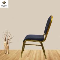 China Modern Iron Metal Banquet Chair For Dining Wedding Events Hotel Hall Furniture for sale