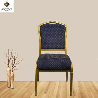 China Modern Iron Metal Banquet Chair For Dining Wedding Events Hotel Hall Furniture for sale