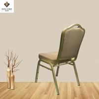 China Comfortable Indoor Living Mall Metal Frame Door Garden Banquet Chair for sale