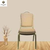China Comfortable Indoor Living Mall Metal Frame Door Garden Banquet Chair for sale