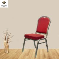 China Stackable Steel Tube Stacking Chairs Wedding Modern Luxury Hotel  Banquet Chair for sale