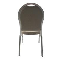 China Modern Style Stackable Garden Conference Furniture Metal Legs Banquet Chair for sale