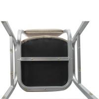 China Modern Style Stackable Garden Conference Furniture Metal Legs Banquet Chair for sale
