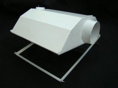 China Air cooled glass flip Grow Light Reflector 6-inch for sale
