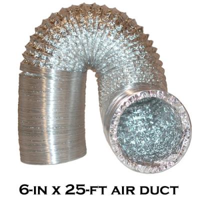 China Three layer Aluminum flexible air ducts for Greenhouse for sale