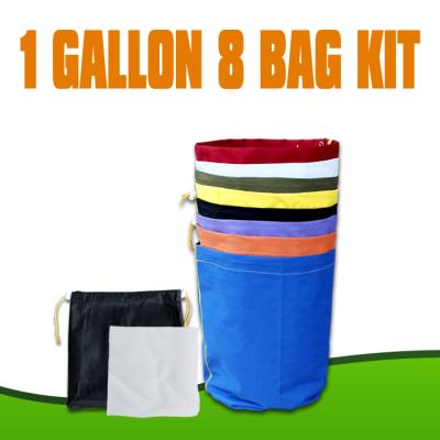China Nylon Extractor herbal 1 gallon 8 kits bubble hash bag for sale