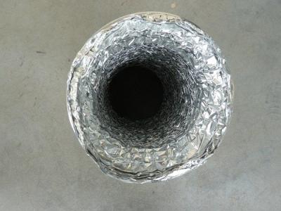 China Aluminum foil air condition duct for inline duct fan for sale