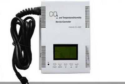 China CO2 Temperature Humidity Controller for Greenhouse 0-2000ppm 0-50C for sale