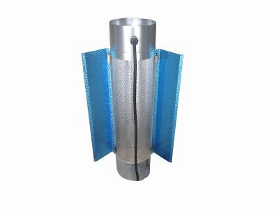 China 6 Inch Wing Air Cooled Aluminum Cool Tube Reflector for HID Grow System Hydroponics for sale