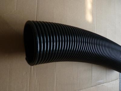 China 125mm High Pressure PVC Flexible Air Duct Hose Black Grey 10m Length for sale