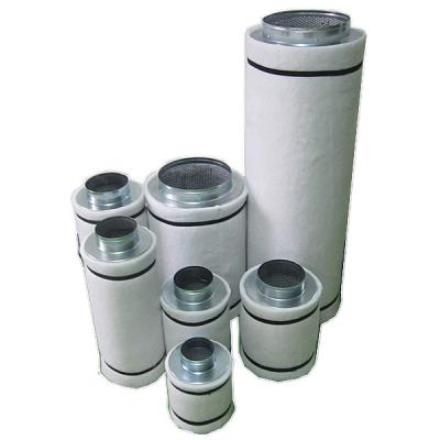 China 4 Inch Virgin Charcoal Granular Activated Carbon Air Filter for Greenhouse Hydroponics for sale