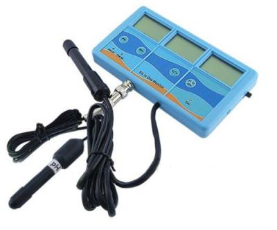 China Hydroponic Six In One Multi Parameter Online PH Monitor Portable Water Meter Tester 0-14 pH for sale