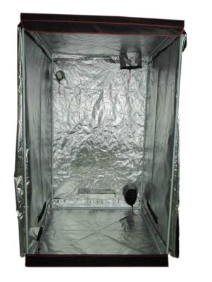 China High Reflective Hydroponic Grow Room 4x4 with 600D Mylar Fabric and View Window for sale