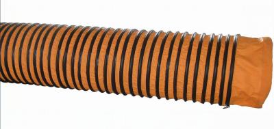 China 10 Inch High Temperature Resistant PVC Flexible Air Duct Hose for Suction with Portable Ventilator for sale