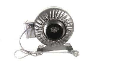 China 100mm 4 Inch CE UL Approved Centrifugal Fan for Grow Tent Low Power Consumption for sale