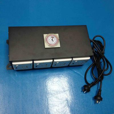 China 8 Way 24 Hours Hydroponics Timer Box with Multi Switchable Sockets Outlet Controller for Indoor Plant Growth for sale