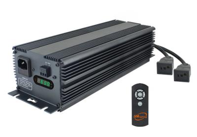 China Hydroponic 630W Twin Output 315X2 Dual Dimmable CMH Digital Electronic Ballast for Greenhouse for sale