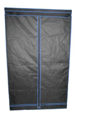 China Hydroponic Grow Box 5x5 600D Black Canvas Indoor Plant System Factory Wholesale for sale