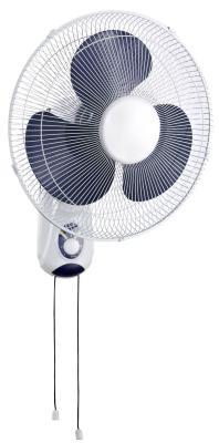 China 16 Inch 3PP Blade Electric Wall Fan 3 Speed Control for Hydroponics Greenhouse for sale