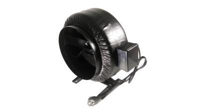 China 10 Inch 110V IP44 Inline Booster Fan Low Noise Energy Saving for Hydroponic Greenhouse for sale