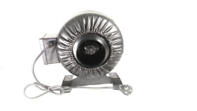 China 100mm 4 Inch CE UL Approved Centrifugal Fan for Grow Tent Low Power Consumption for sale