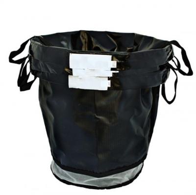 China 600D Black Extraction Filter Bag Bubble Hash Making Bags 5 Gallon For Herbal Ice for sale