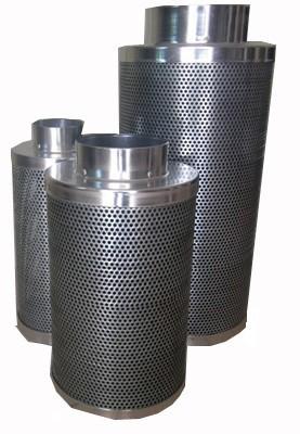 China 12 Inch Hydroponics Inline Fan Activated Carbon Air Filter for Soilless Culture House for sale