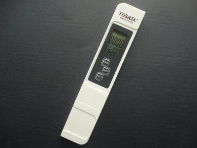China Portable Water Conductivity TDS EC Meter Pen Type Tester 0-9990 µS/cm for Horticulture for sale