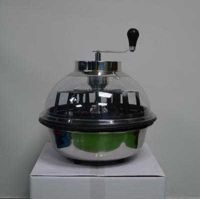 China 16 Inch Hydroponic Accessories Clear Hand Driven Bowl Leaf Trimmer for sale