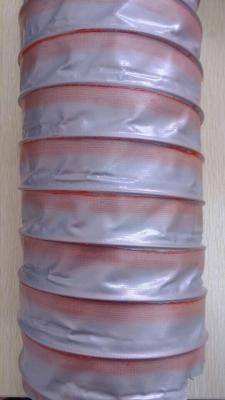 China 10” High-temperature Resistant Fabric Duct Hose For Ventilation System for sale