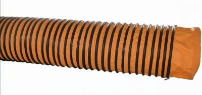China 10 Inch High Temperature Resistant PVC Flexible Air Duct Hose for Suction Ventilator for sale