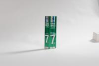 China Durable Biodegradable Paper Packaging Box With UV Workmanship And Matte Finishing for sale