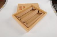 China Single Wall Corrugated Board Paper Collapsible Paper Box Outer Size 240*160*120 mm for sale