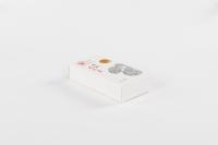 China Customized Supermarket Cosmetics Display Boxes Shiny Coating Cardboard POP Display for sale