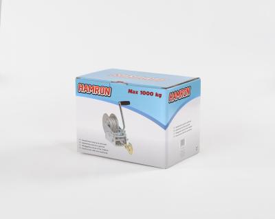 China Custom Printed Supermarket Cardboard Counter Display Boxes Shiny Coating CMYK/PMS Logo for sale