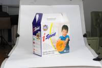 China Cosmetics Counter Display Cardboard Boxes Custom Logo Shiny Coating Cardboard Retail Packaging for sale