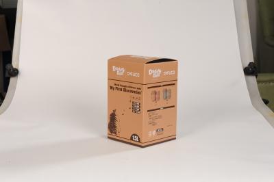 China Customized CMYK/PMS Printing Cardboard Counter Display Boxes For Supermarkets for sale
